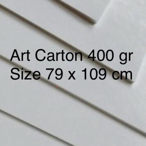 Jual Art Carton 400 grSize 79x109 cm , min 5 lbr bisa request potong ...