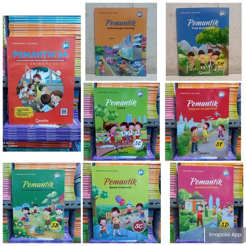 Jual PROMO Buku Pemantik 3A 3B 3C 3D 3E 3F 3G 3H Kelas 3 SD Revisi ...