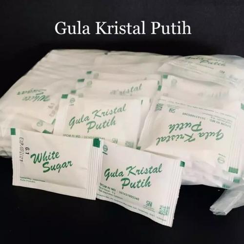 Jual Gula Sachet / Gula Pasir Kemasan Sachet / Gula Sachet Hotel - 125 ...