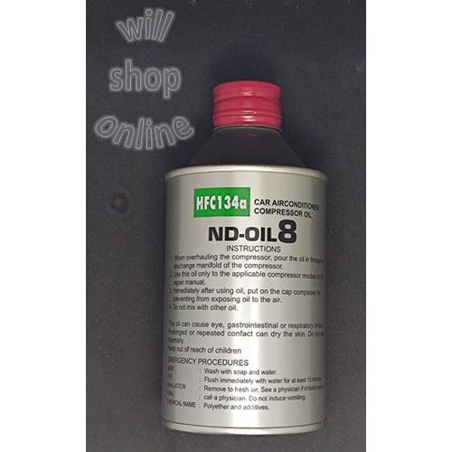 Jual OLI OIL KOMPRESOR COMPRESSOR AC MOBIL ND8 ND 8 HFC 134A R134A ...