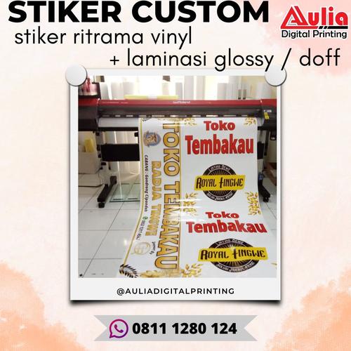 Jual Stiker Ritrama Vinyl Plus Laminasi Custom Glossy / Doff - Kab ...