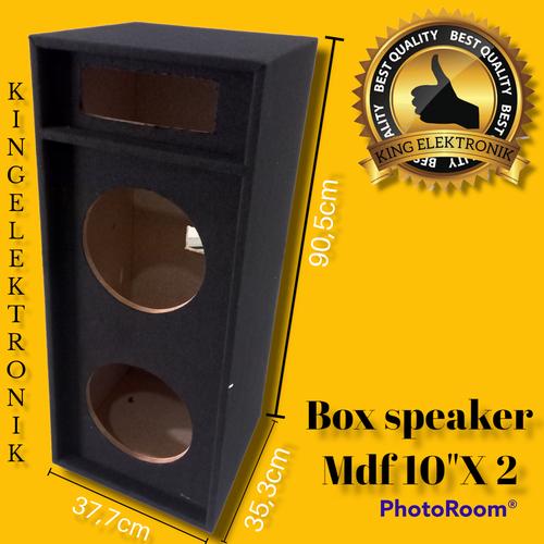 Jual Box speaker 10 inch double tweeter mdf - Kota Yogyakarta ...