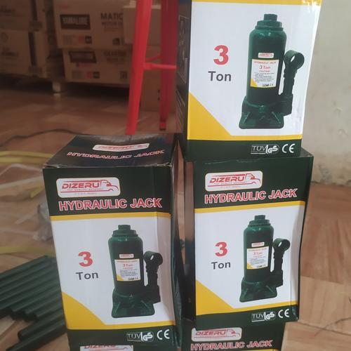 Jual dongkrak botol 3 ton / Hidraulic Jack 3 ton hidrolik dongkrak ...