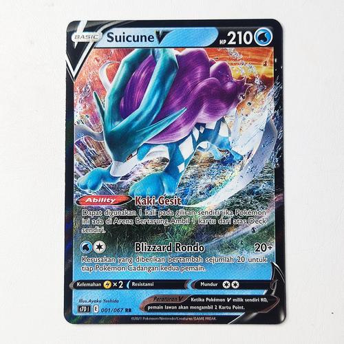 Jual Suicune V RR 001/067 S7D - Kartu Pokemon Indonesia - Jakarta Timur ...
