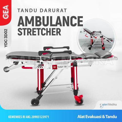 Jual Ambulance Stretcher GEA YDC-3D02 Deluxe Tandu Darurat / Tandu ...