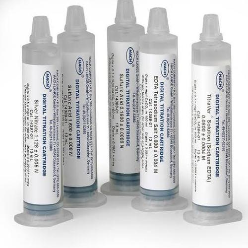 Jual Hach 1439701 Silver Nitrate Digital Titrator Catridge 1.128N ...