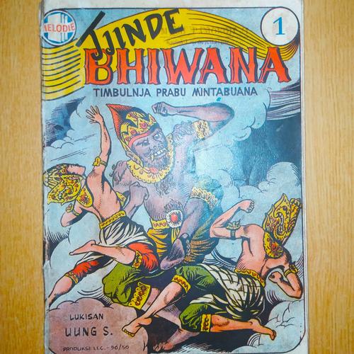 Jual Komik Wayang Tjinde Bhiwana Uung Durachman, Bundel 1, hanya jilid ...