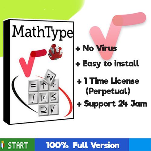 Jual MathType V7 terbaru Full Version - Jakarta Barat - Mendoansoft | Tokopedia