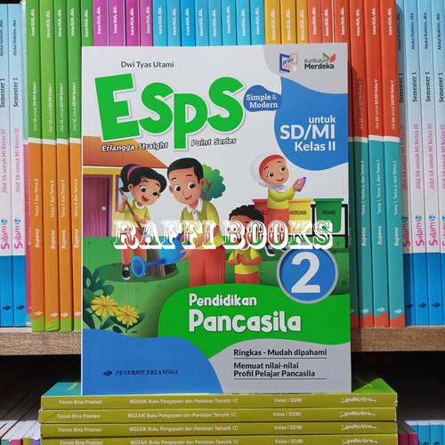 Jual BUKU ESPS PENDIDIKAN PANCASILA KELAS 2 SD KURIKULUM MERDEKA ERLANGGA - Jakarta Pusat ...