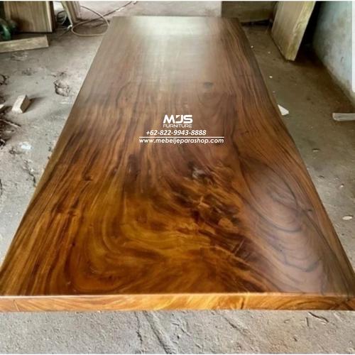 Jual Papan Meja Kayu Trembesi Panjang Solid - Meja Meeting - Meja Makan ...