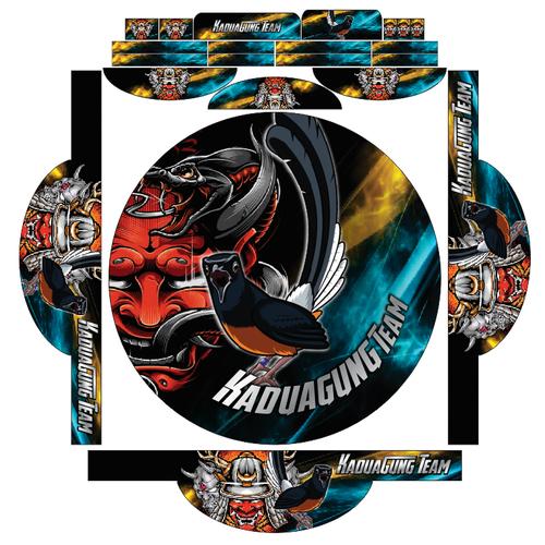 Jual DECAL MURAI CUSTOM STICKER UV SANGKAR KANDANG BURUNG STIKER ...