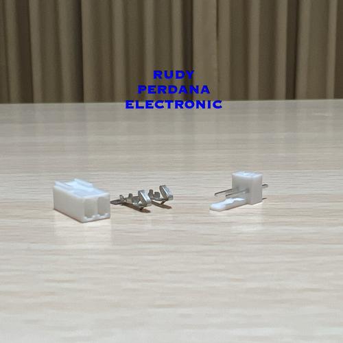 Jual KONEKTOR CONNECTOR TERMINAL MOLEX 2510 2.54MM 2P 2 PIN KAKI - Kota ...