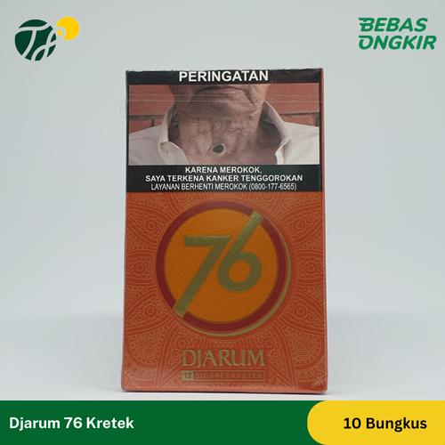 Jual Rokok Djarum 76 Kretek (10 Bungkus/Slop) - Kab. Tangerang - Tuku ...