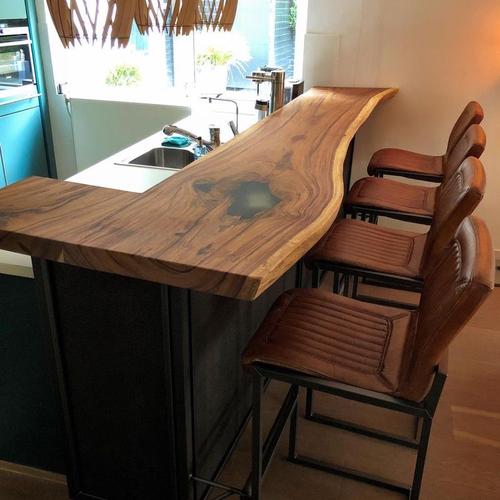 Jual Top table papan kayu natural meja bar - Kab. Jepara - jepara jati ...