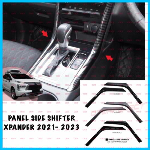 Jual Panel Side Shifter Perseneling Xpander 2021 2023 Hitam Wood Carbon ...