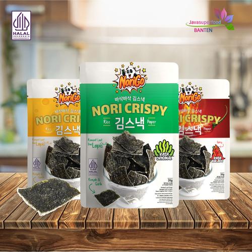 Jual Norigo Crispy Seaweed Snack Rumput Laut Halal 20g - Original ...