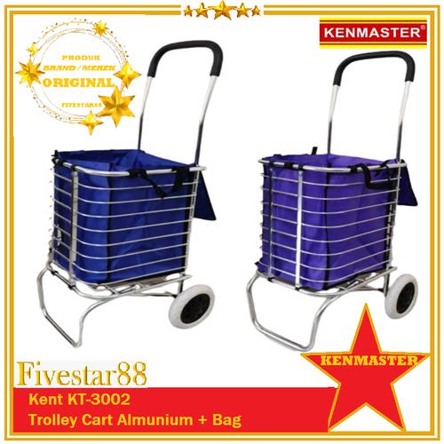 Jual Kenmaster Kent KT-3002 Trolley Aluminium Bag Trolly Keranjang ...