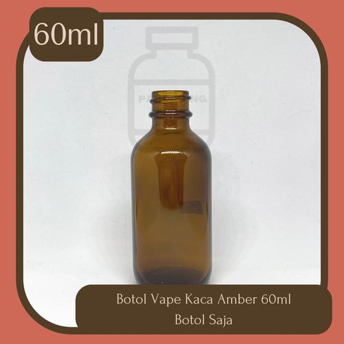 Promo Botol Kaca Amber Liquid Vape 60ml/Botol Kosong - Pipet Hitam ...