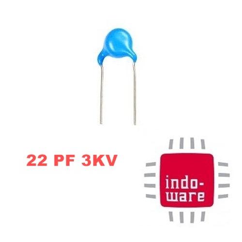 Jual 22PF 3KV 3000V High voltage Ceramic Capacitor 3kv 22pf kapasitor ...
