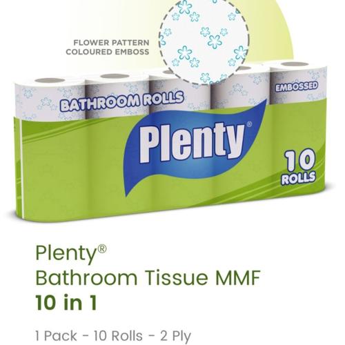 Jual Plenty Bathroom Tissue Roll MMF 10 in 1 - Jakarta Barat - Health ...