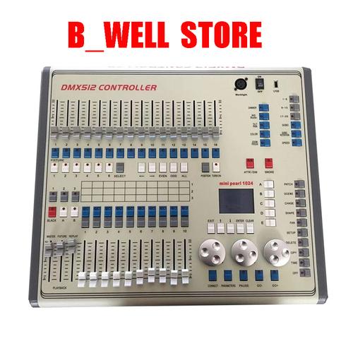 Jual Profesional DMX 512 Controller Pearl 1024B/mixer lampu panggung ...