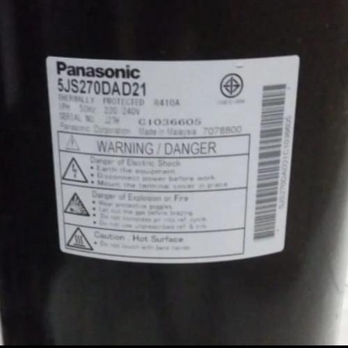 Jual KOMPRESOR PANASONIC 5JS270 ORIGINAL MALAYSIA - Kota Bandung ...