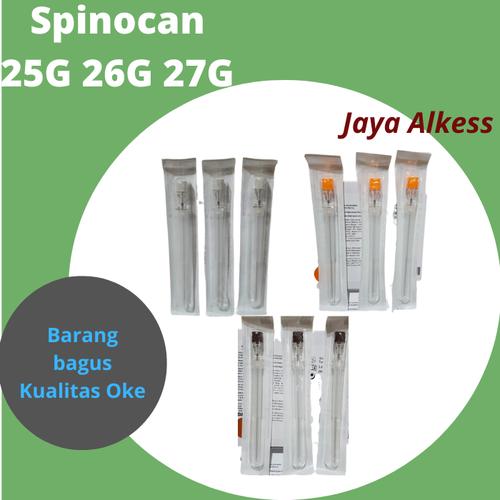 Jual Spinocan 25 26 27 G B Braun Jarum Spinal Needle 25g 26g 27g BBraun ...
