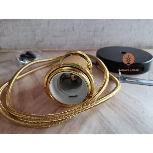 Jual Fitting lampu plus roset / fitting lampu plus kabel - Kota Malang ...