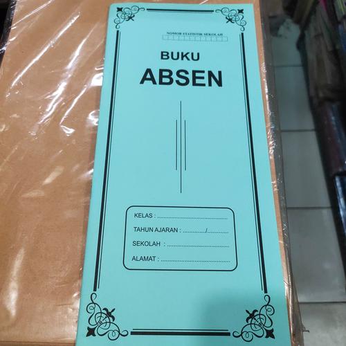 Jual Buku Absen Siswa / PCS untuk Absen Siswa Siswi - Buku Statistik ...