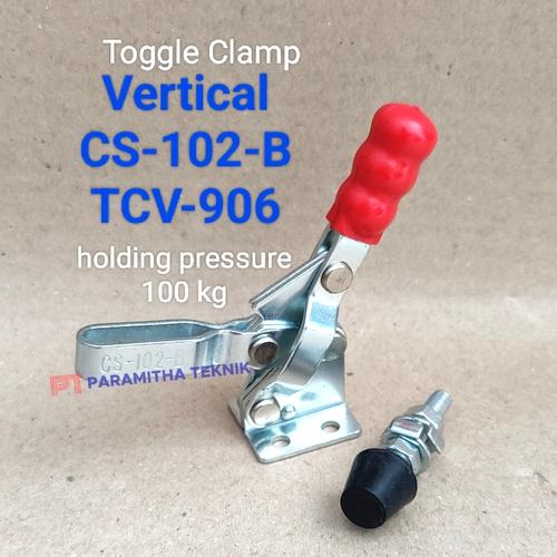 Jual Toggle clamp vertical 100 kg / togle toogle clamp TCV-906 Wipro ...