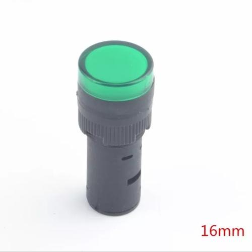 Jual Pilot Lamp Led 16mm Screw Mounting 220VAC 24VDC 12VDC - 220VAC ...