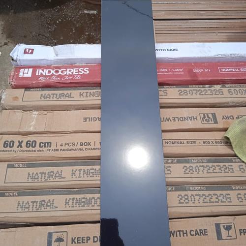 Jual keramik lis plin hitam polos uk 10x50 - Kab. Bogor - Abie Granit ...