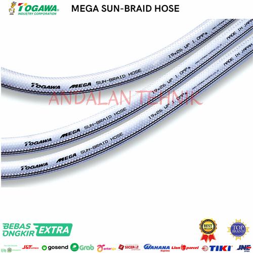 Jual Selang Benang Togawa MEGA SUN BRAID 3/8 inch 9 x 15 mm Harga Eceran - Jakarta Barat - AT ...