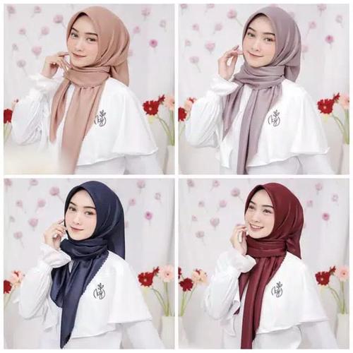 Jual AZARA HIJAB SEGI EMPAT NORA SINAR LASER CUT JILBAB SEGI EMPAT ...