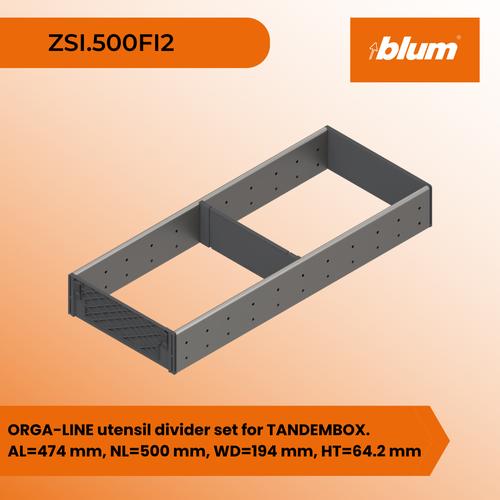 Jual BLUM ORGA-LINE Utensil Divider Set - ZSI.500FI2 - Jakarta Barat ...