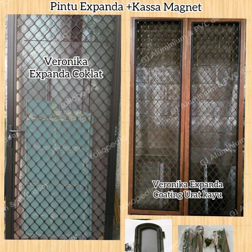 Jual pintu expanda aluminium - Kota Bekasi - GJ Aluminium & PVC door ...