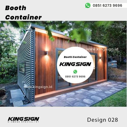 Jual Booth Custom Container 028 - Kota Tangerang Selatan - KINGSIGN.id ...