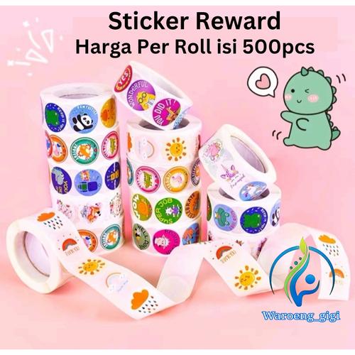 Jual Sticker Stiker Reward Anak Penghargaan Motivasi Belajar Playgroup ...
