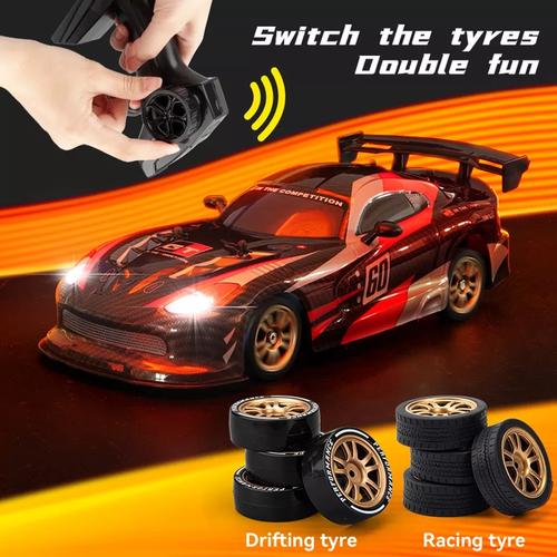 Jual RC Car Drift Skala 1:16 Remote Control Mobil Balap 4WD RTR - Hitam ...