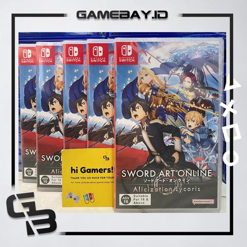 Promo Nintendo Switch Sword Art Online Alicization Lycoris / SAO Cicil ...