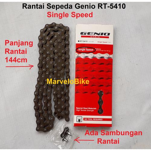 Jual Rantai Sepeda BMX FIxie Mini Genio RT-5410 Single Speed 114L ...