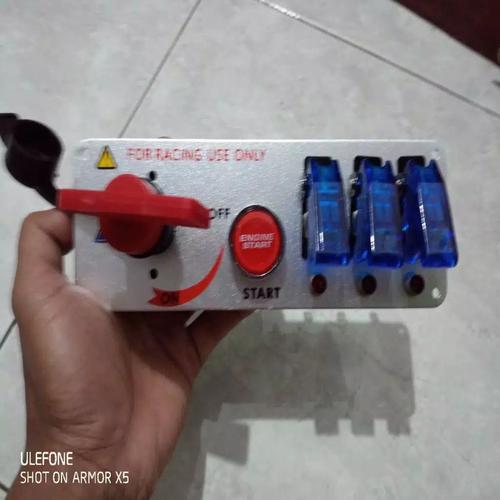 Jual panel switch engine starterer panel pilot Cut off engine built in ...