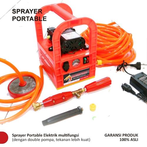 Jual Sprayer Portable Portabel Multifungsi Elektrik Semprotan double ...