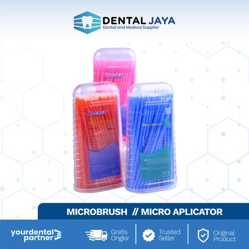 Jual Dental Jaya Microbrush // Micro aplicator // brush bonding ...