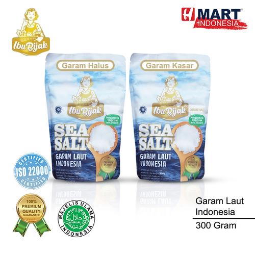 Jual Ibu Bijak Sea Salt - Garam Laut Indonesia Halal Kemasan Pouch 300g ...