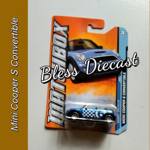 Jual Matchbox Mini Cooper S Convertible no Datsun Nissan BMW Ford GT ...