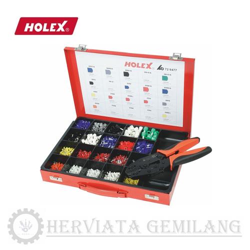 Jual HOLEX Crimping Set for Terminal Sleeves Including Crimping Tool ...