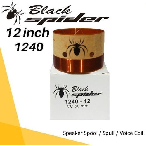 Jual Spul Spool Voice Coil Speaker 12 inch Black Spider 1240 VC 50mm ...