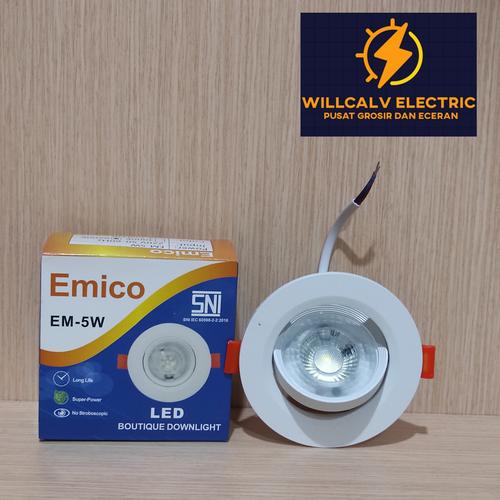 Jual LAMPU DOWNLIGHT LED 5W 5 WATT SPOTLIGHT / LAMPU TANAM PLAFON LED ...