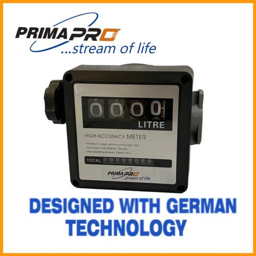 Jual flow meter solar 1 inch Flow meter solar 4 Digit Flo meter solar ...